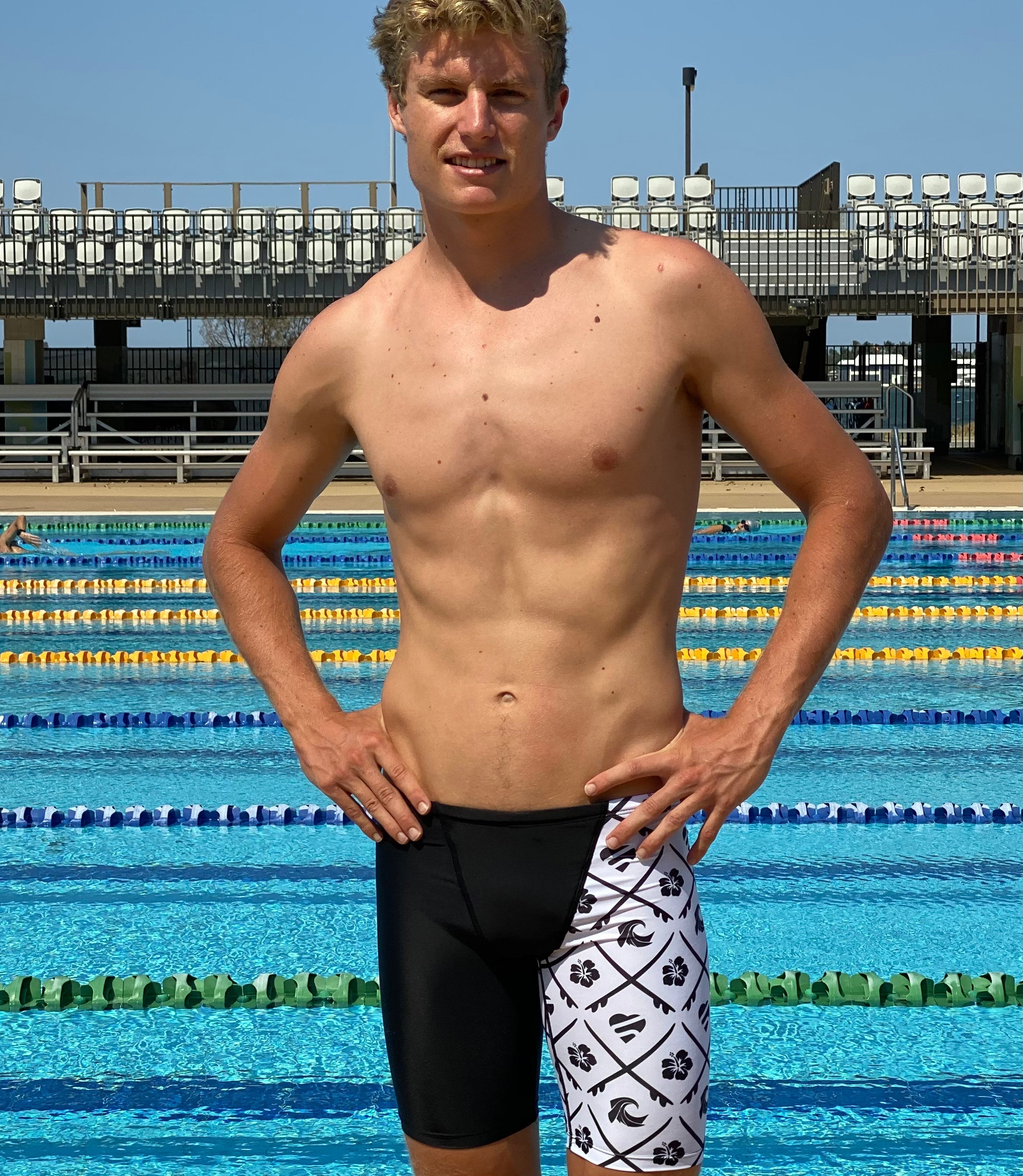 Men's long Jammers – Swozzi Swimwear